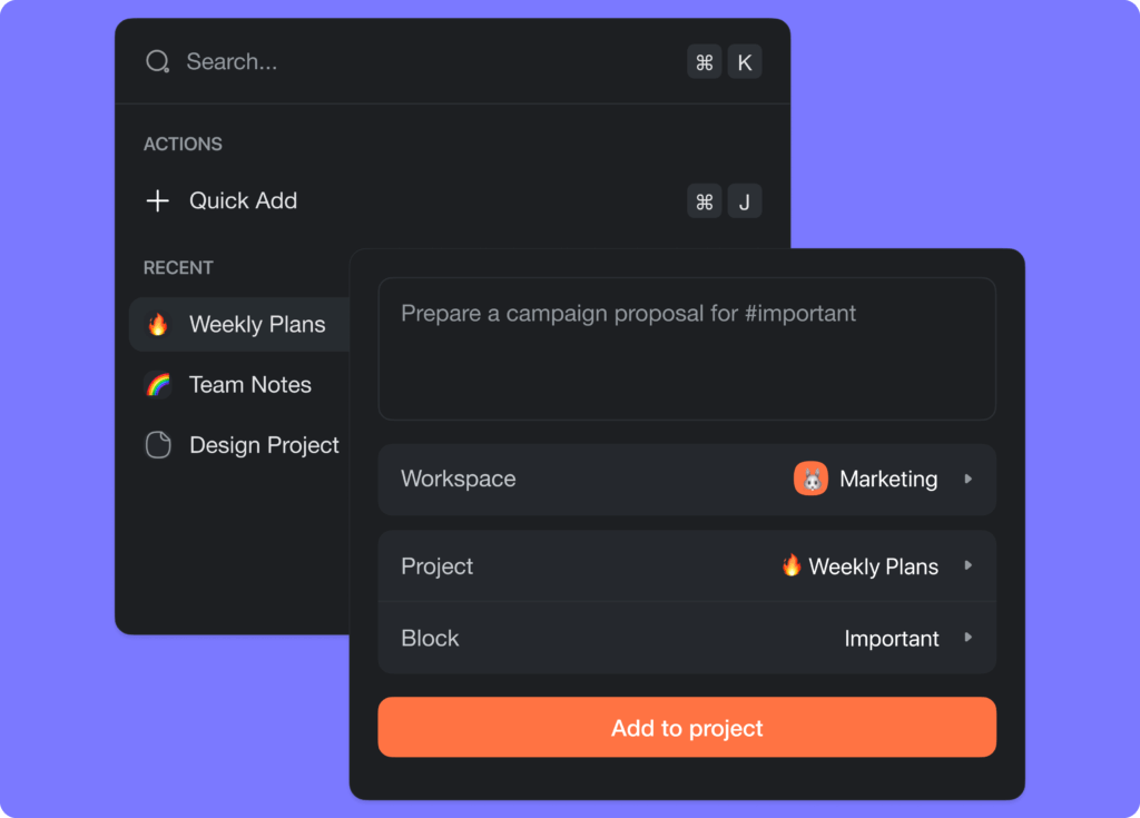 🚀 Quick Add Shortcut, Mobile Widget, Drag Icon ⋮⋮ Menu, and More ...
