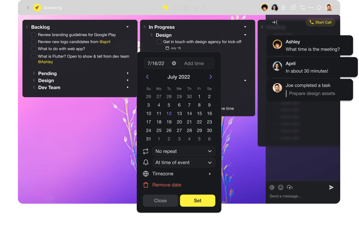 Task List, Notes, Team Agenda, & Chat | Taskade